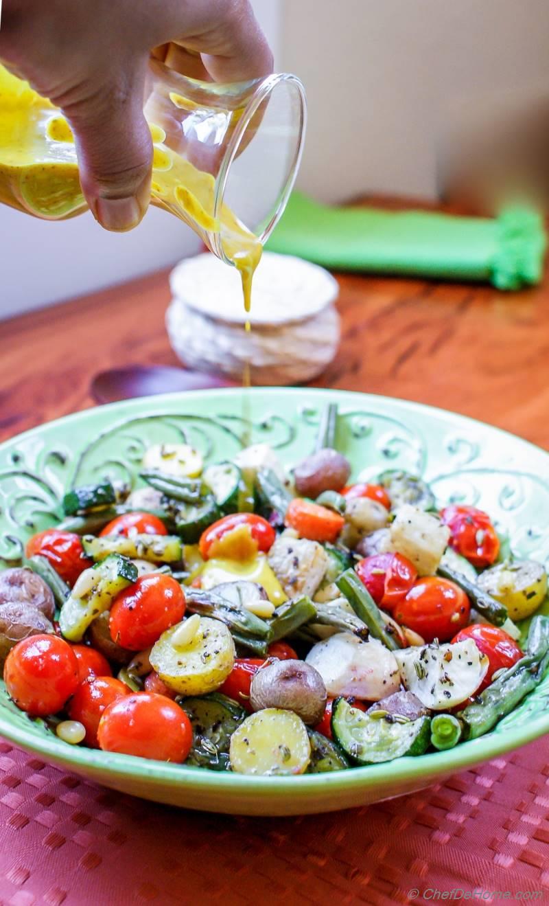 Bombay Veggie Bowl - Roasted Vegetables with Coconut Curry Dressing ...