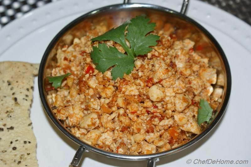 Sofritas Style Spicy Shredded Tofu Recipe | ChefDeHome.com