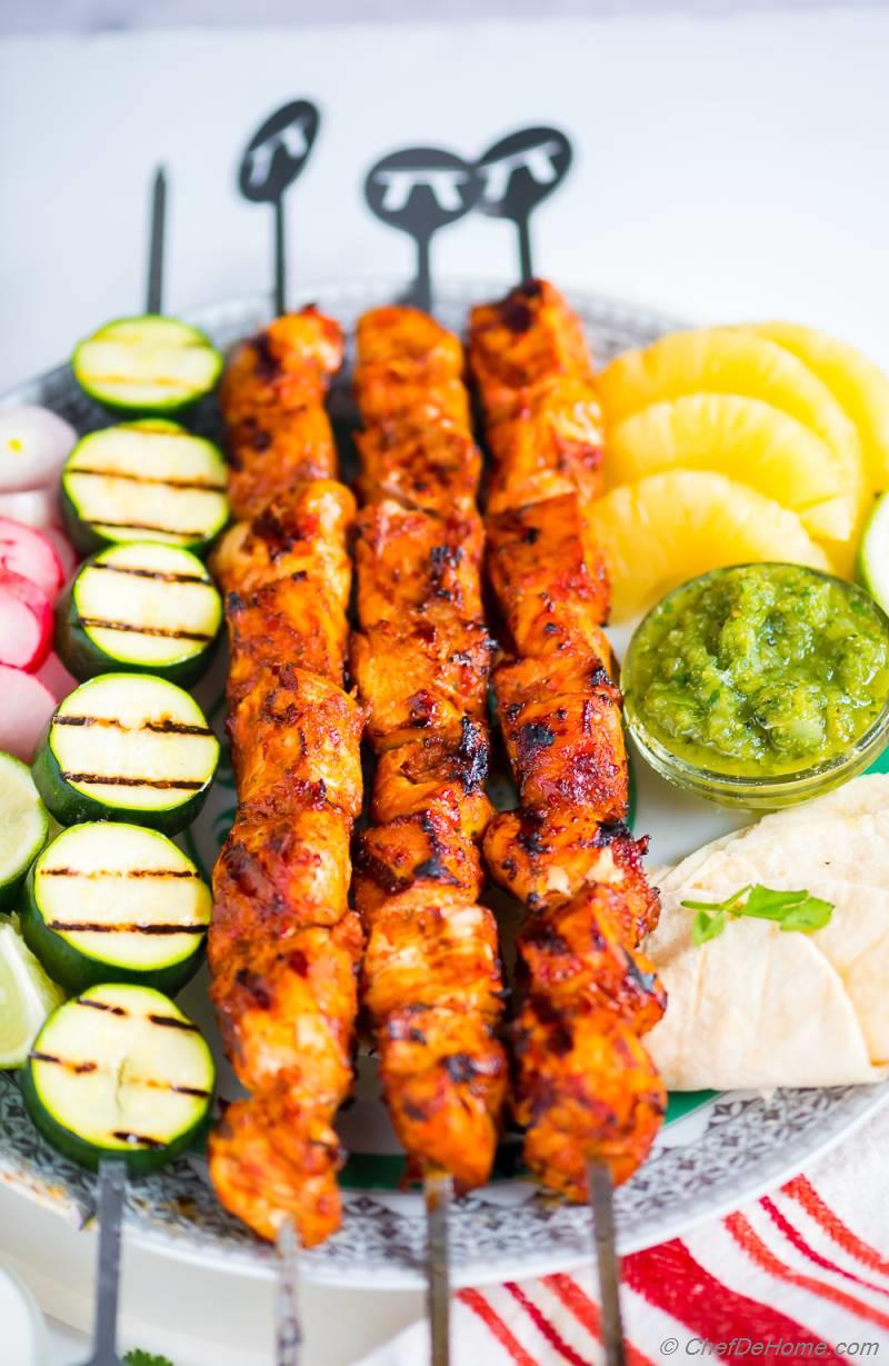 Tacos Al Pastor - Chicken Al Pastor Tacos Recipe | ChefDeHome.com