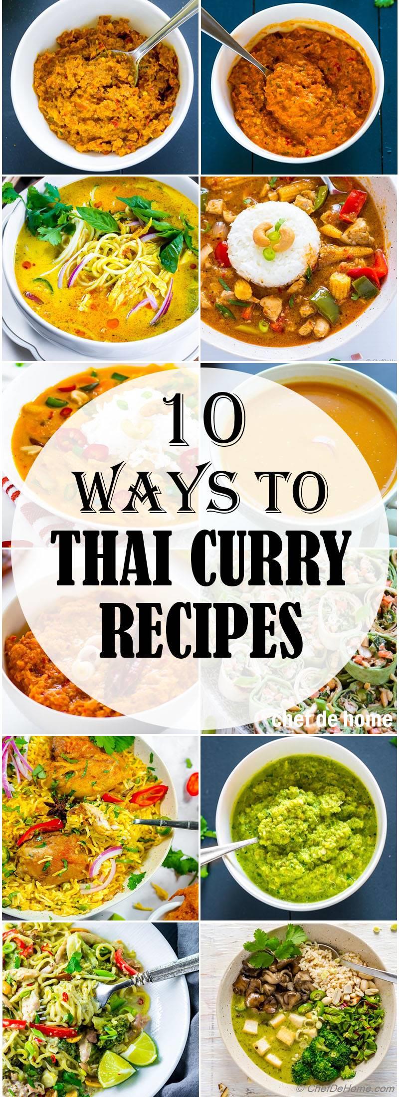 Thai Curry Recipes - Curry Ideas | ChefDeHome.com